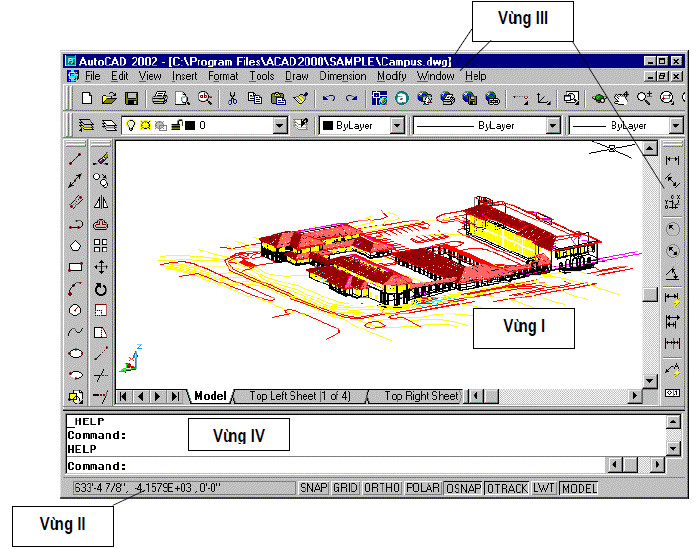 Tính tiện ích và giao diện của AutoCAD